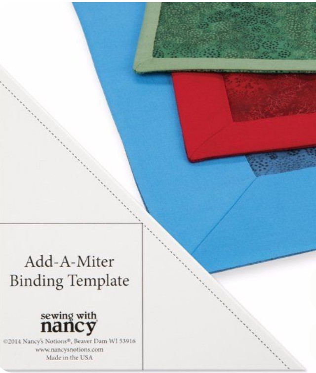 Add-A-Miter Binding Template Sewing with Nancy - Becca's Boutique